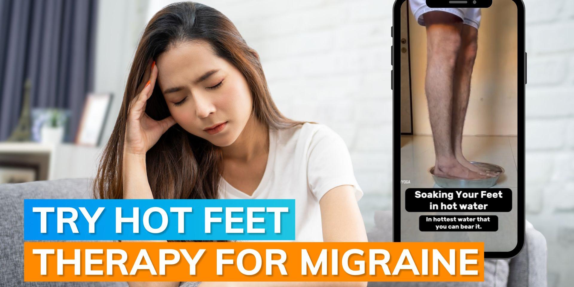 Say goodbye to migraine and headache with this simple and effective ...