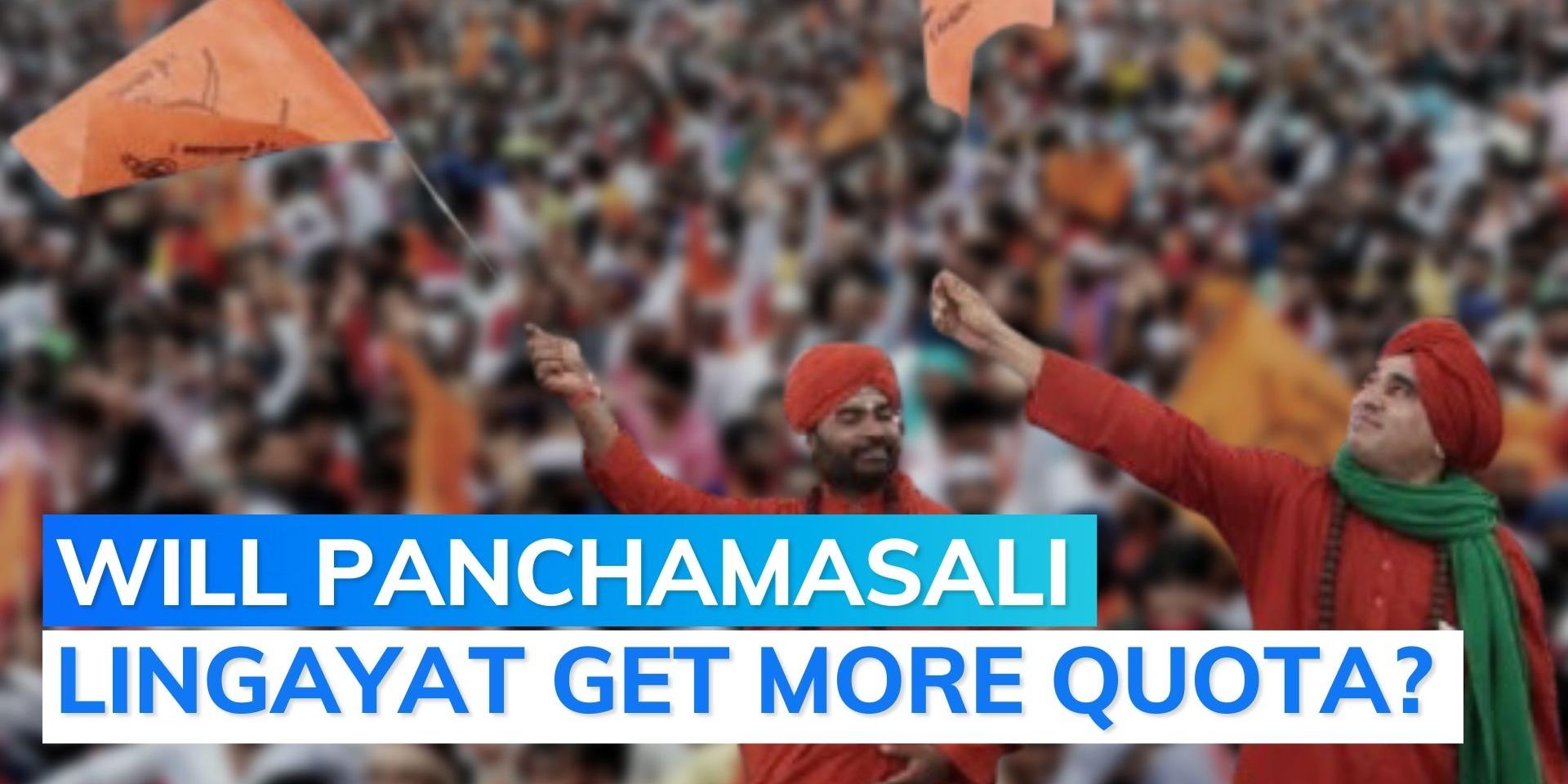 Watch: Karnataka‘s Panchamasali Lingayats carry out foot march in ...