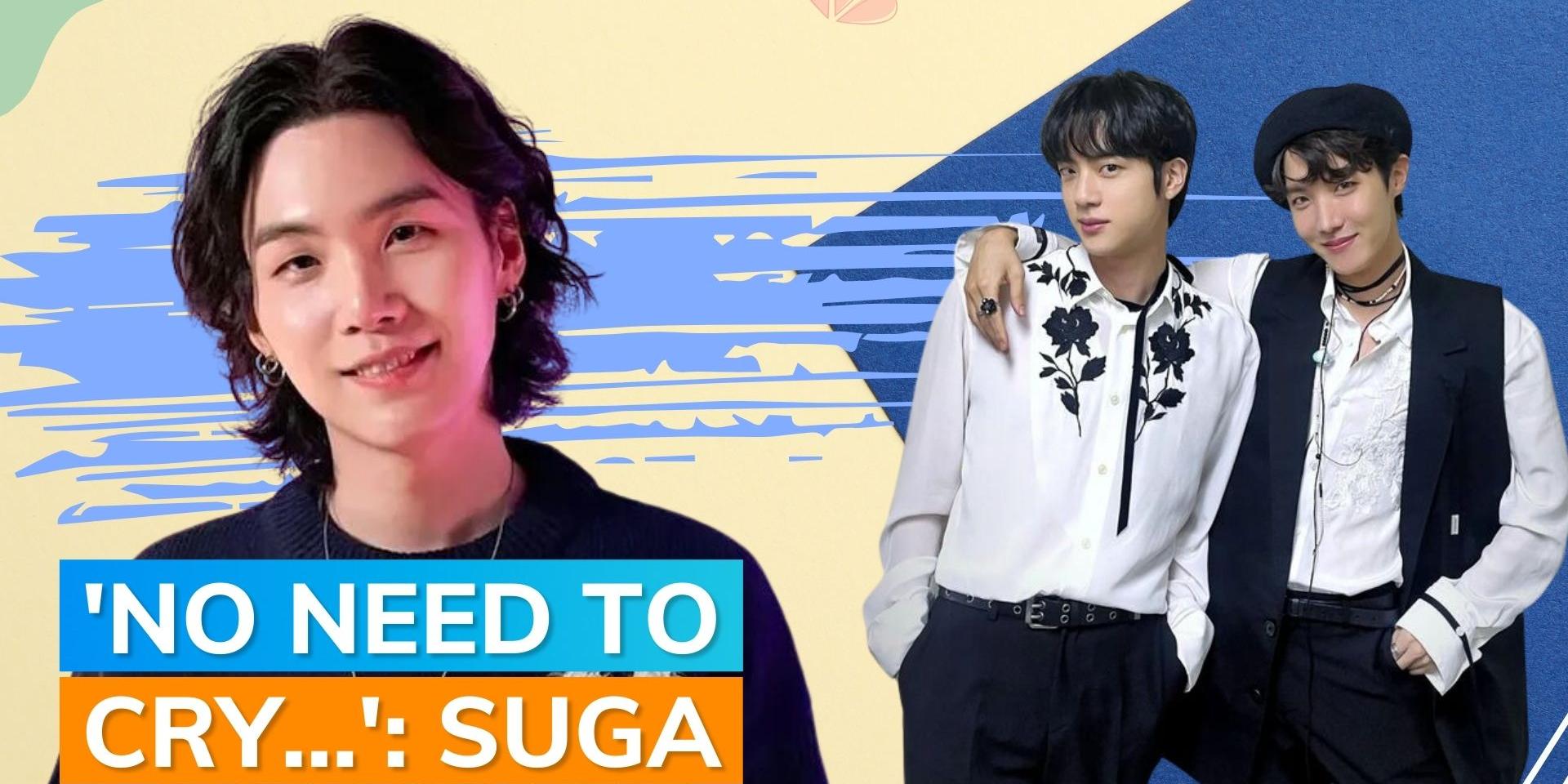 BTS’ Suga shares emotional message for fans before joining military ...