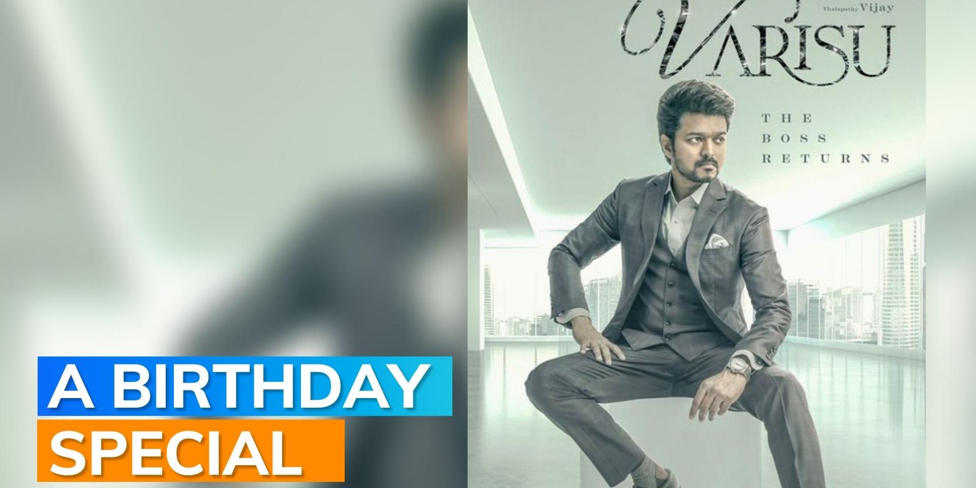 First-look poster of ‘Varisu’ unveiled: Vijay Thalapathy is ‘The Boss ...