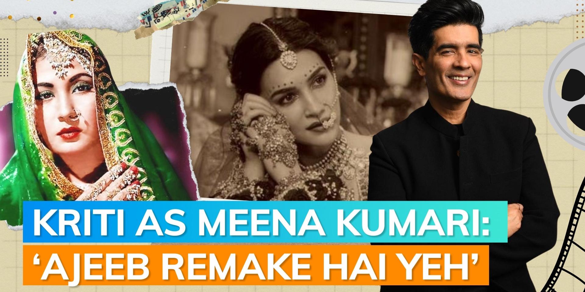 Kriti Sanon to play Meena Kumari in Manish Malhotra’s directorial debut: Report | Editorji