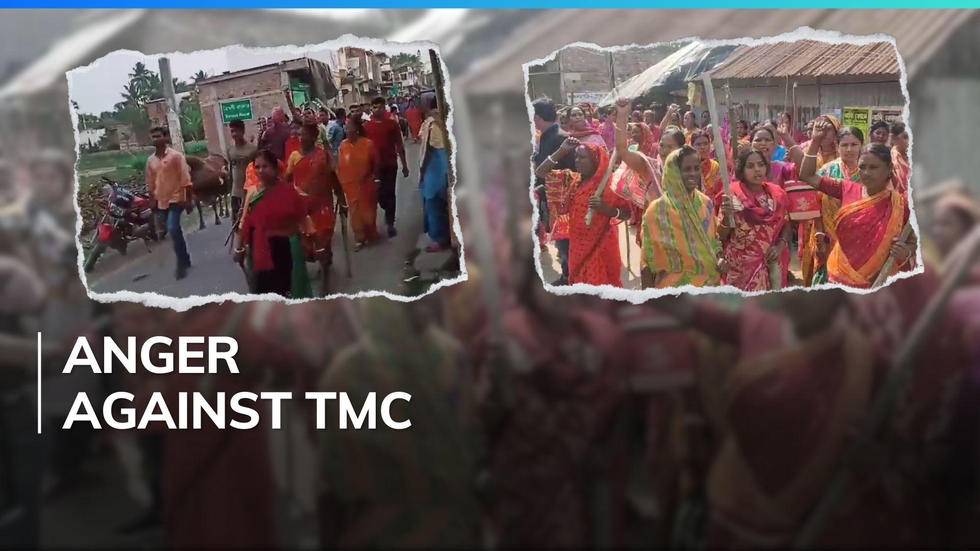 West Bengal‘s Sandeshkhali on edge after violent protest against TMC ...