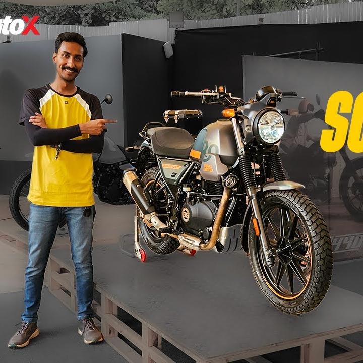 New Royal Enfield Scram 440 | Now With Tubeless Tyres & More Power ...