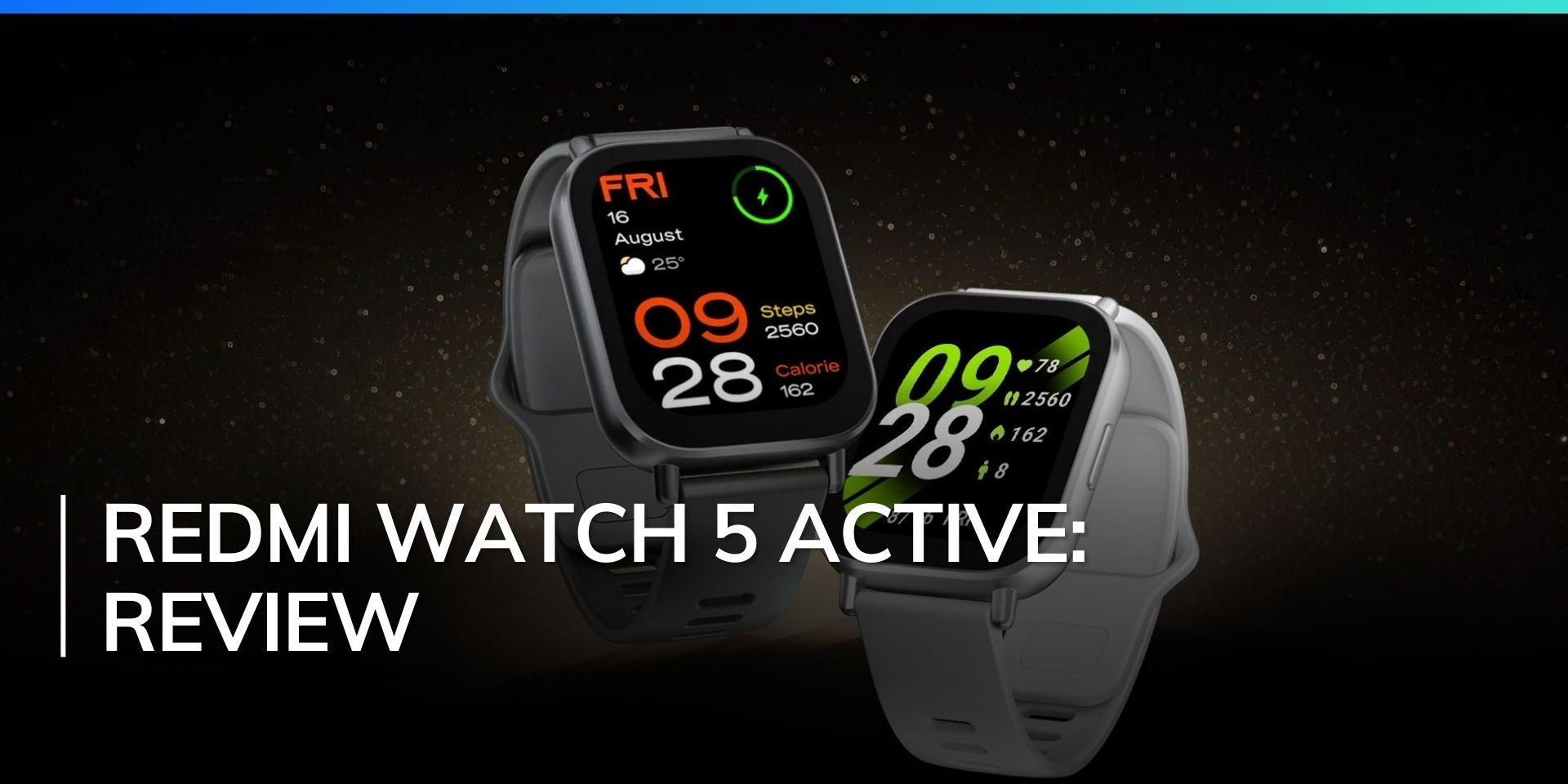 Redmi Watch 5 Active Unboxing and Review: Check price, features and ...