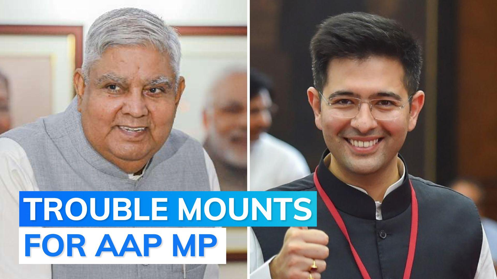 Sign forgery charges against Raghav Chadha: RS sends complaint to ...