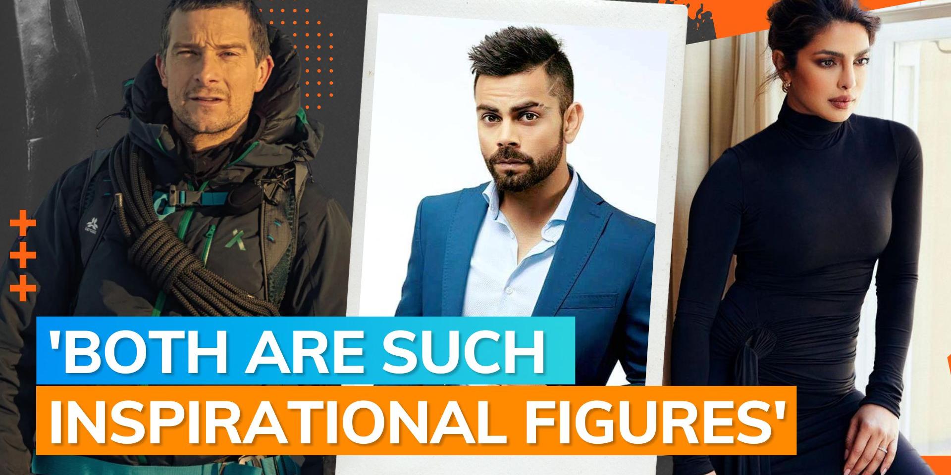 Bear Grylls to go on adventurous trip with Virat Kohli, Priyanka Chopra ...