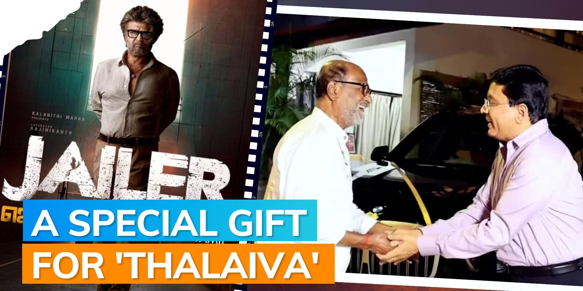 ‘Jailer’ producer Kalanithi Maran gifts Rajinikanth BMW | Editorji