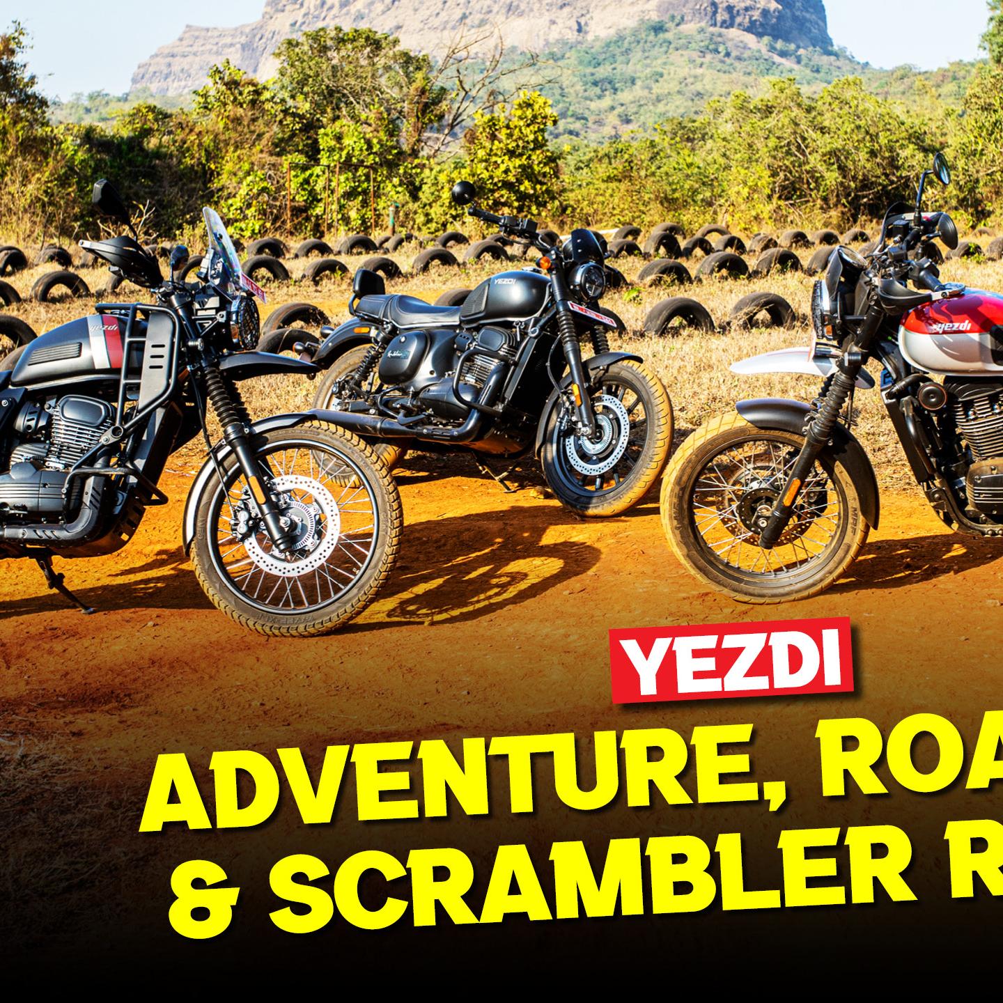 Yezdi Adventure, Roadster & Scrambler Review: First Ride | autoX | Editorji
