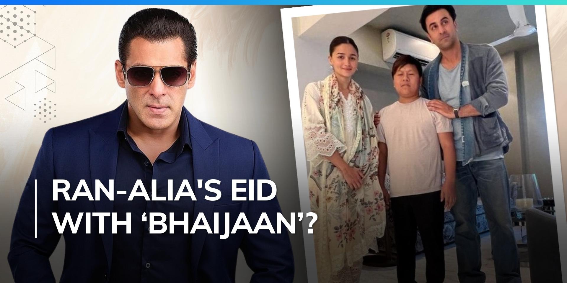 Did Alia Bhatt and Ranbir Kapoor celebrate Eid with Salman Khan? Viral ...