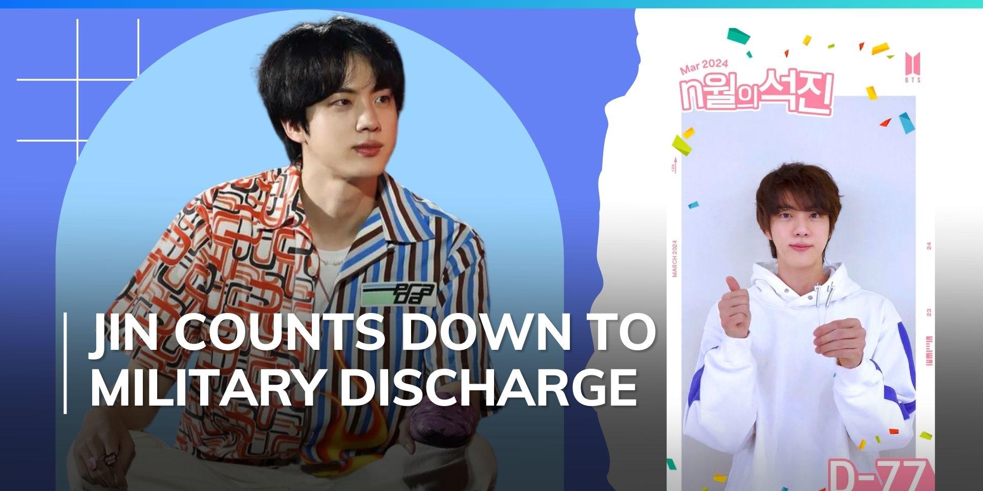 Watch: Jin of BTS teases his return with a sweet message for his fans ...