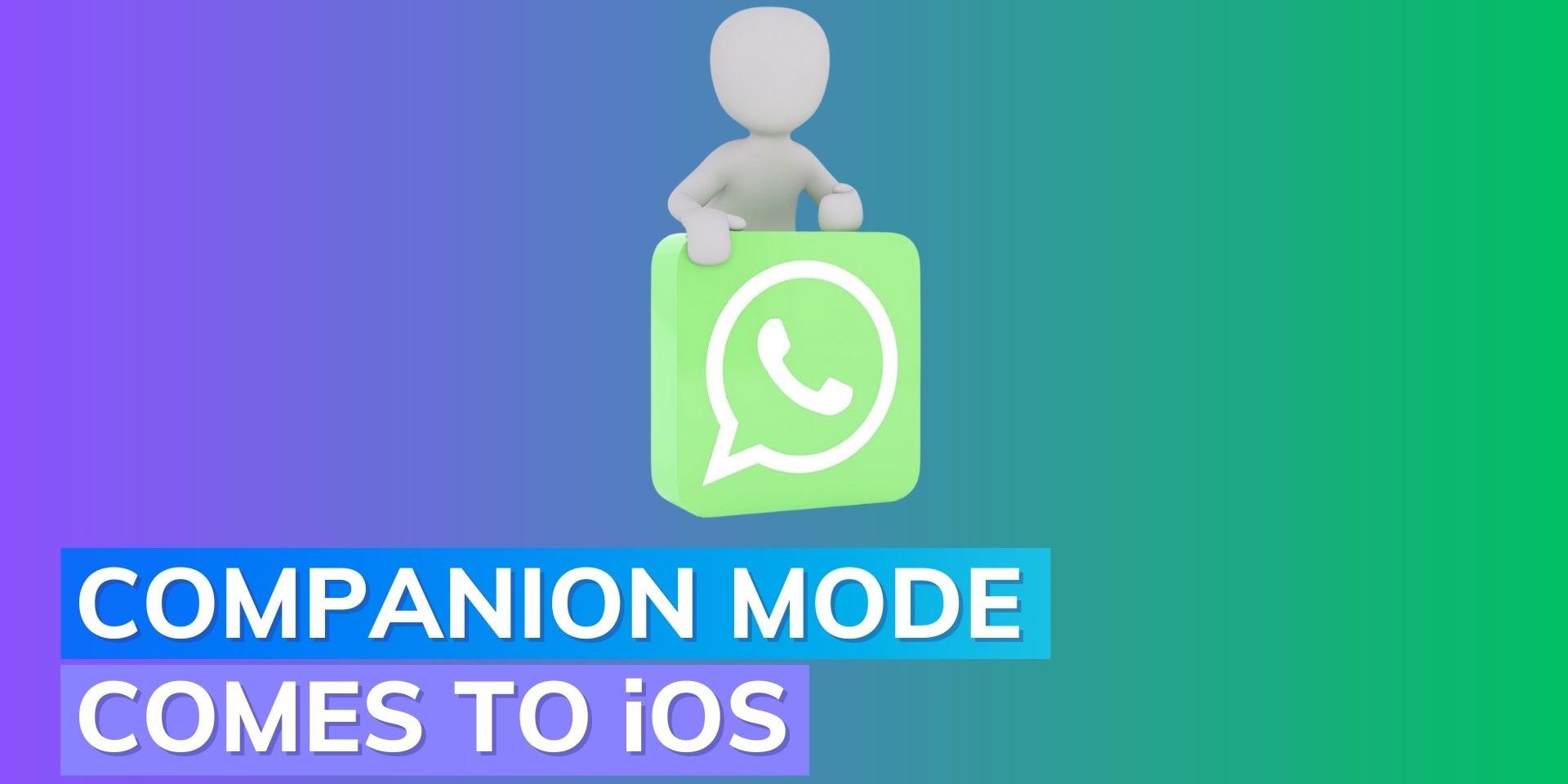 WhatsApp Companion Mode for iOS: How to connect your iPhone with other ...