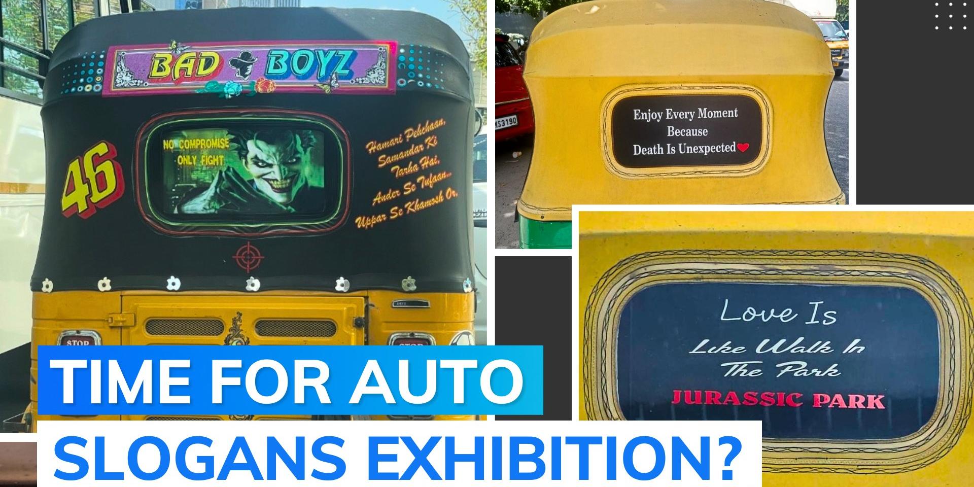 Auto slogans or street philosophy? Bengaluru autos are giving hilarious ...
