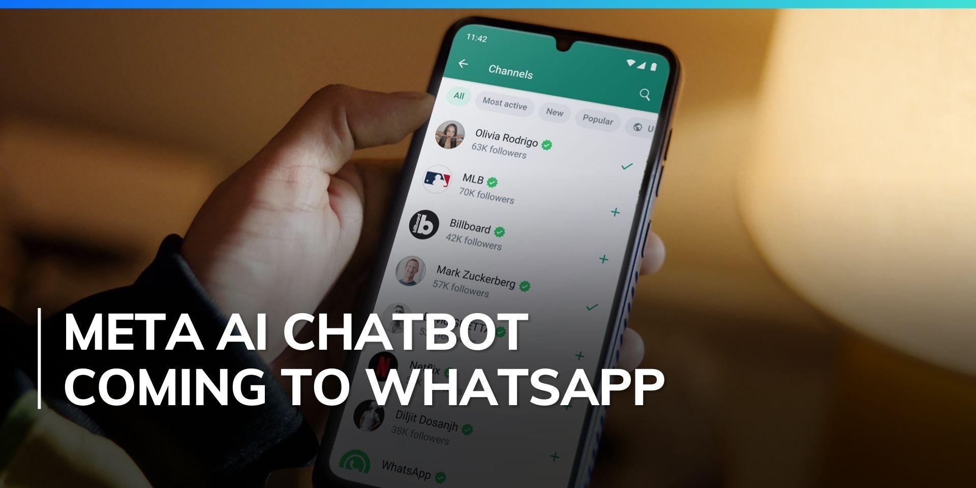 WhatsApp Meta AI chatbot begins tests in India: Features, availability ...