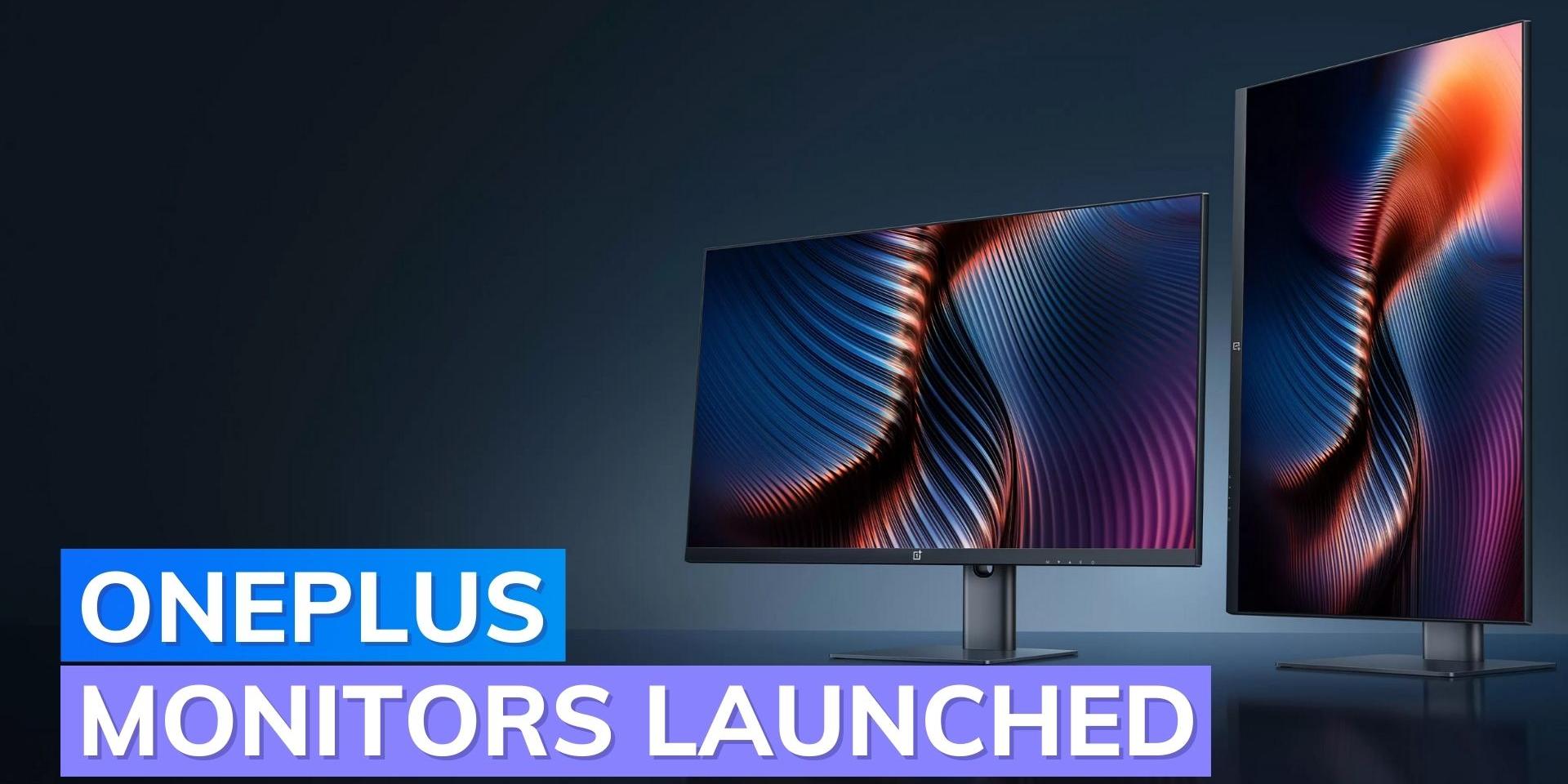 OnePlus computer monitors launched in India | Editorji