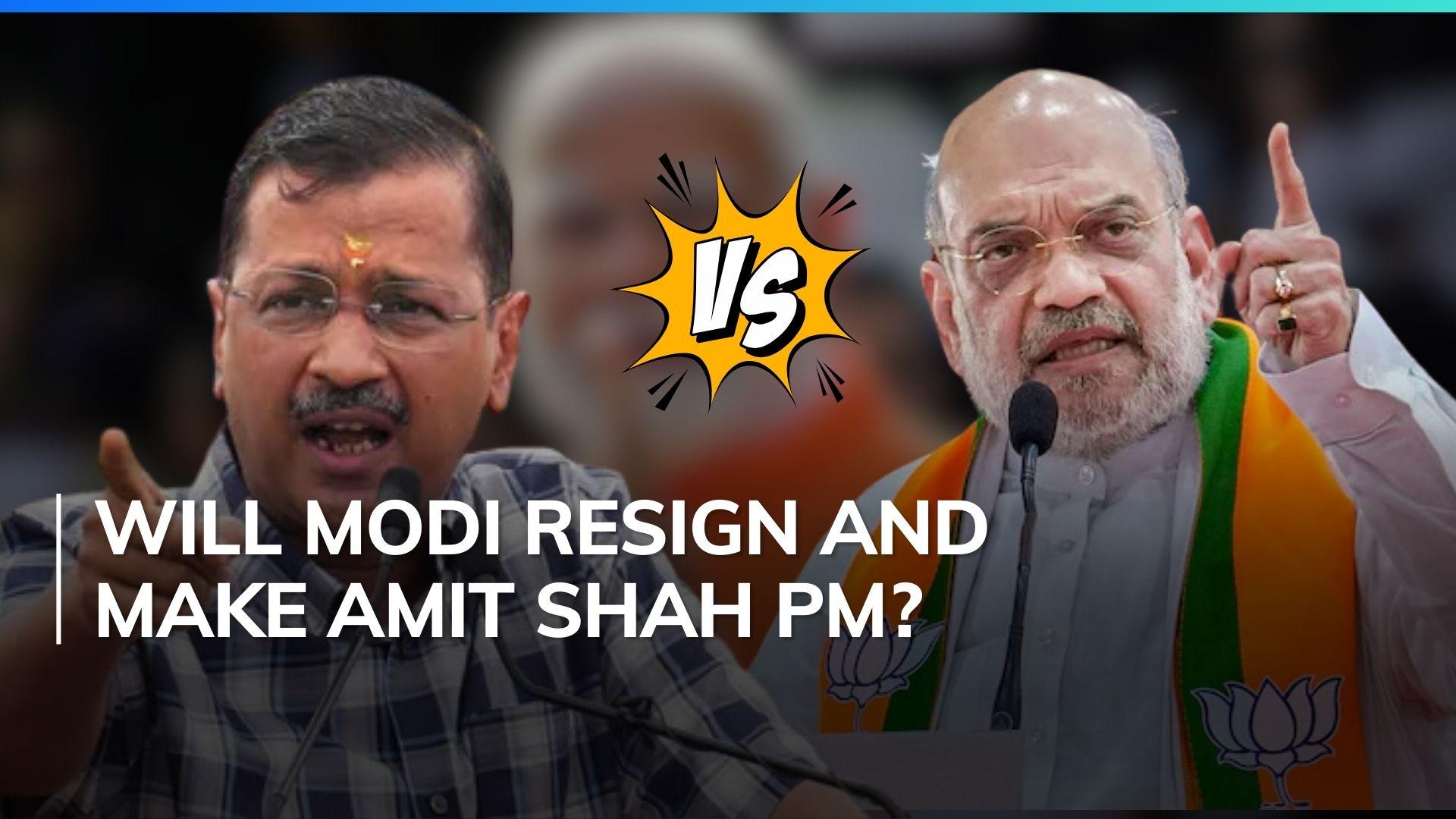 Arvind Kejriwal Vs Amit Shah on Narendra Modi‘s ’retirement‘ | Editorji
