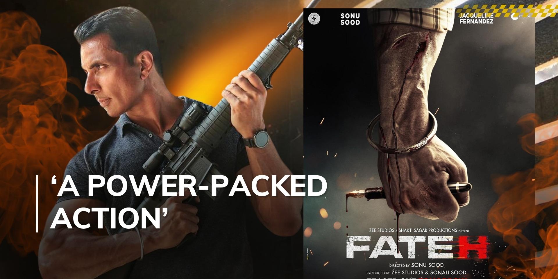 Sonu Sood shares ‘Fateh’ poster, reveals teaser release date | Editorji