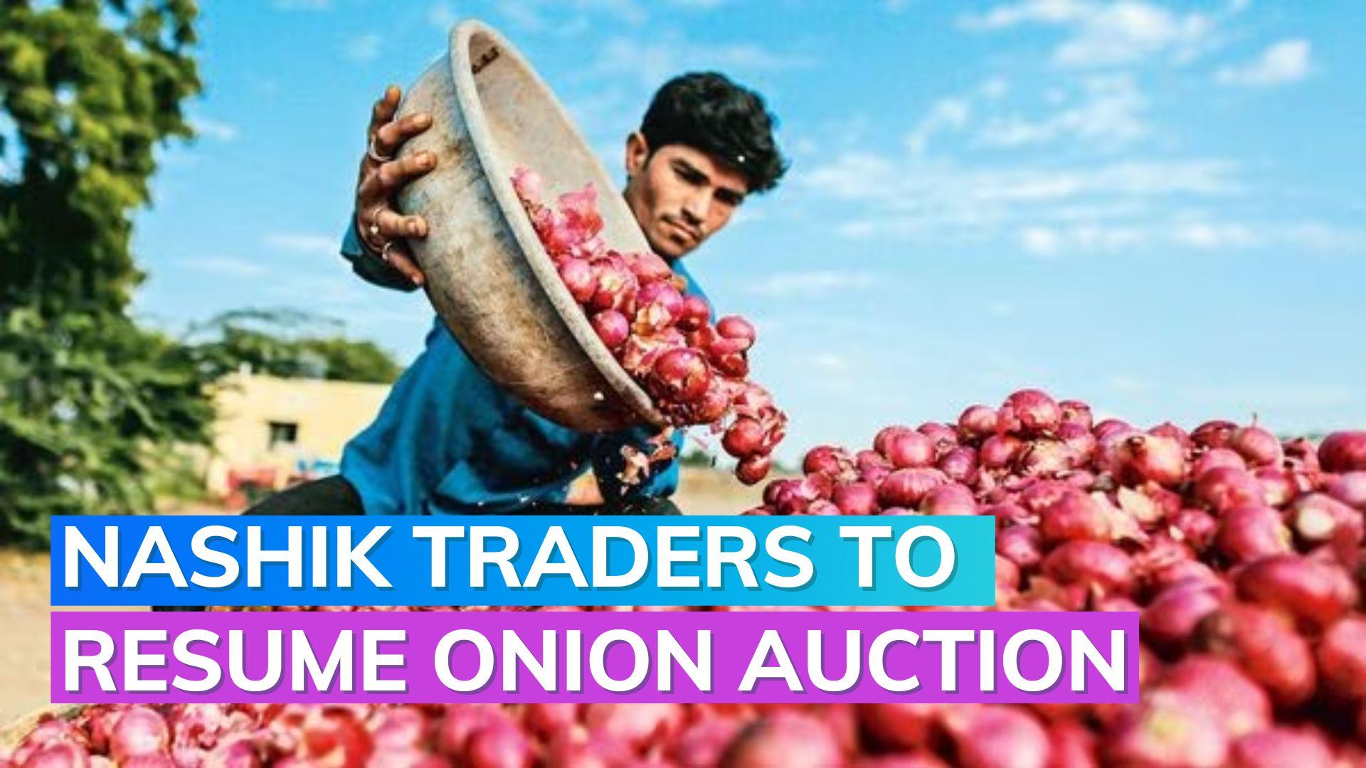 Onion auctions to resume at APMCs in Nashik from Aug 24: Traders‘ representative | Editorji