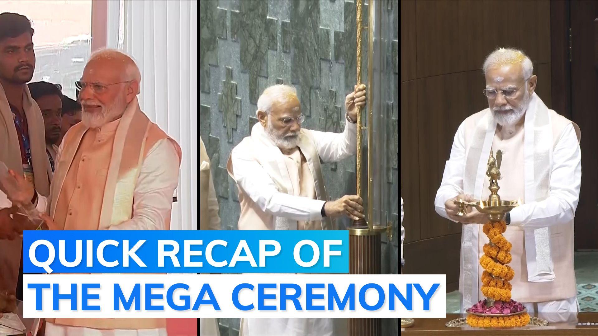 New Parliament inauguration: key highlights from the mega ceremony ...