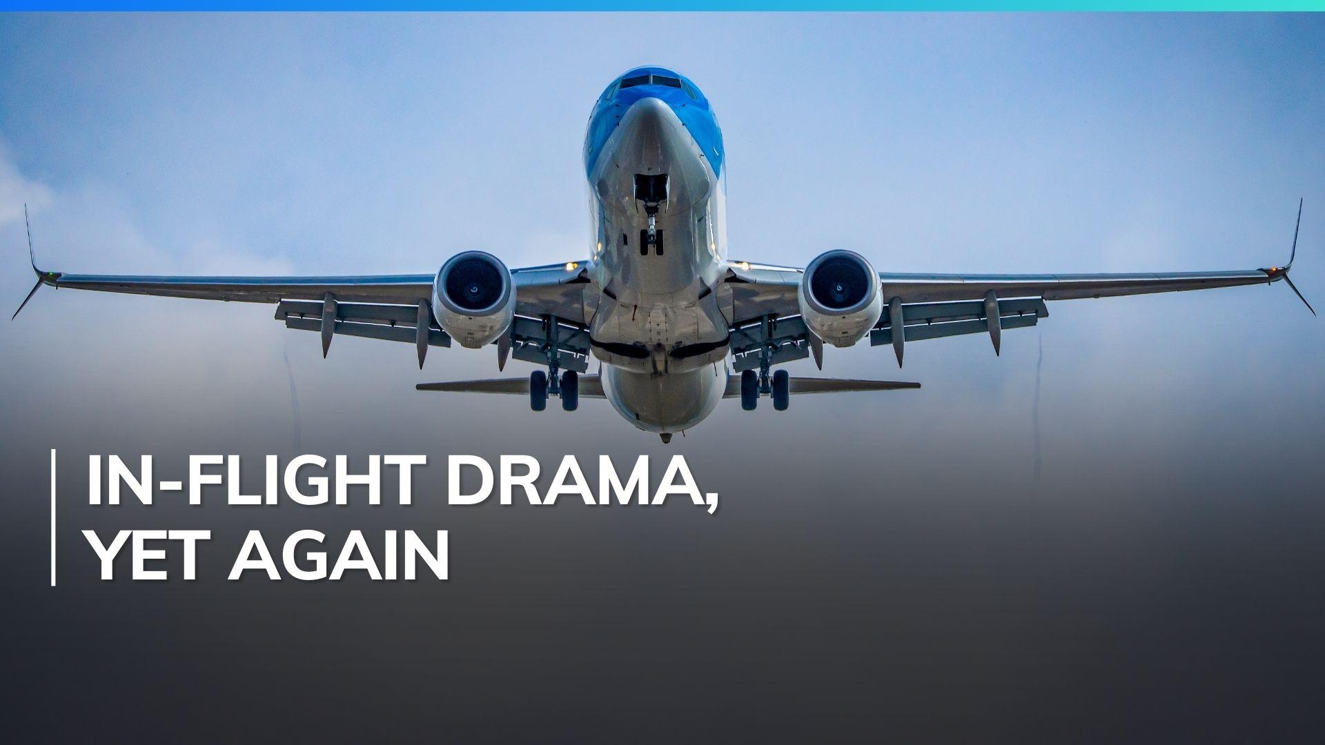 Passenger duct-taped on flight after trying to open emergency exit mid ...