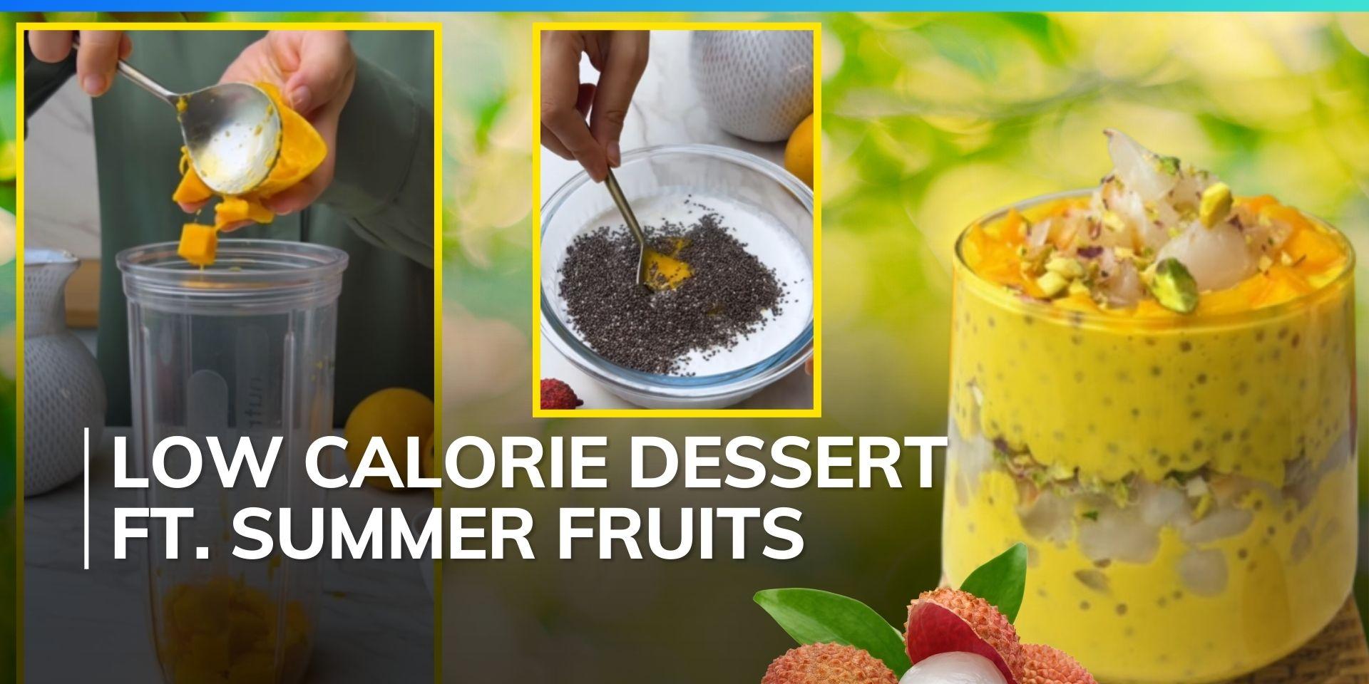 Healthy desserts: Make this healthy and scrumptious mango lychee chia ...