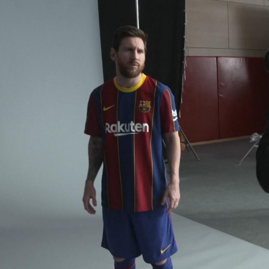 Messi, Griezmann reveal new Barcelona kit | Editorji