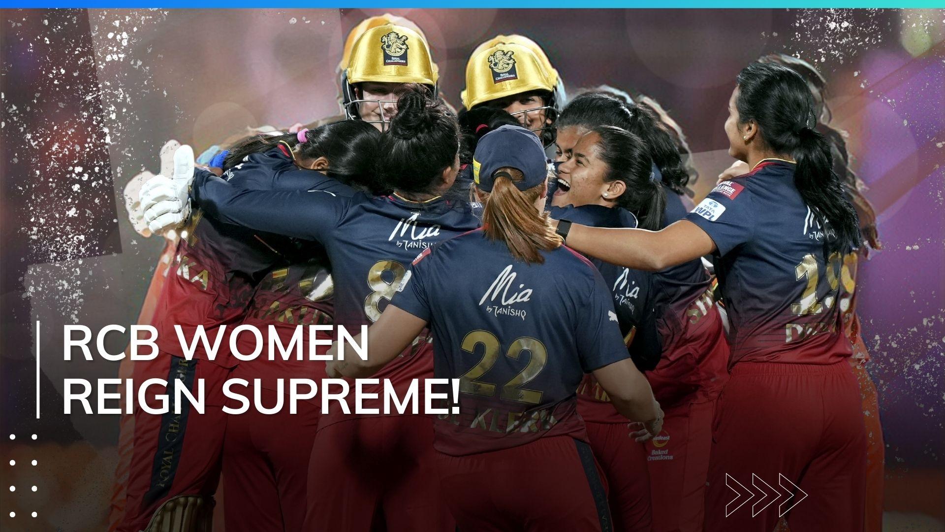 WPL 2024 Final: Royal Challengers Bangalore prevail over DC to win ...