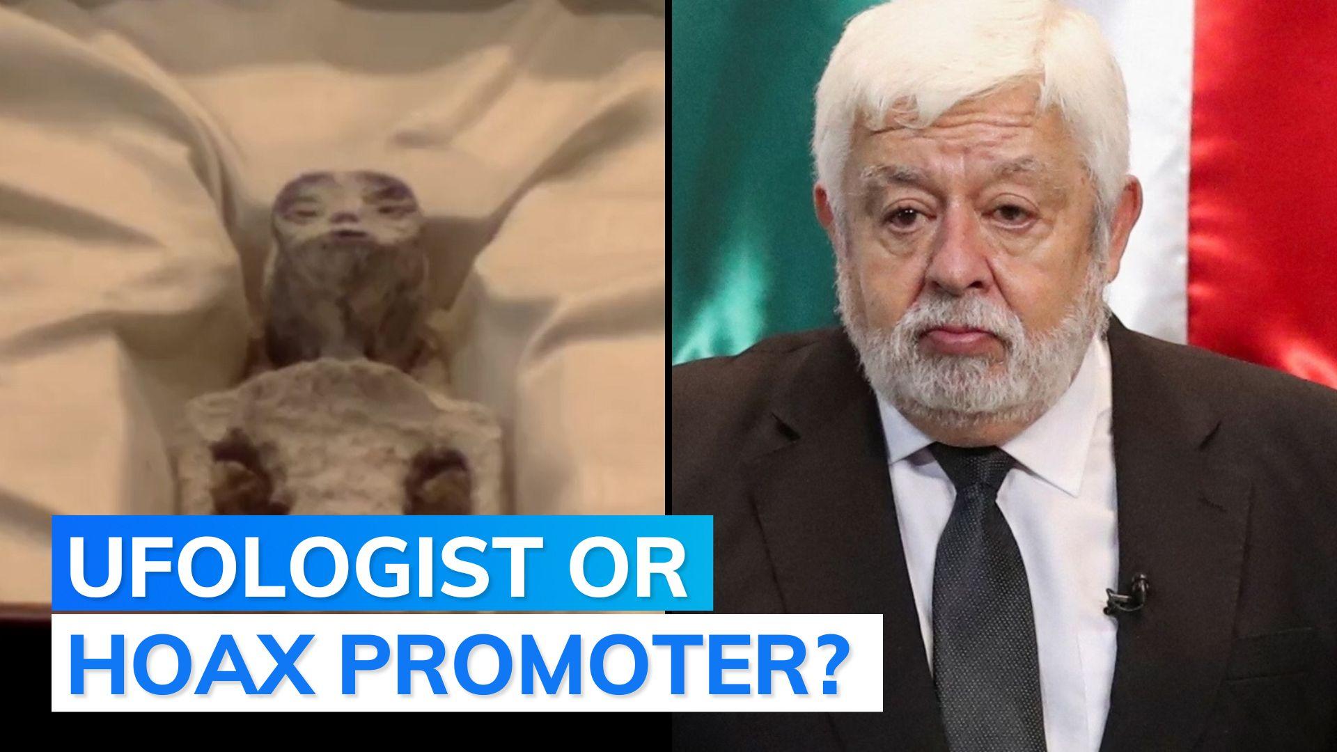 ‘Alien corpses’ unveiled in Mexico: Who is UFOlogist Jaime Maussan ...