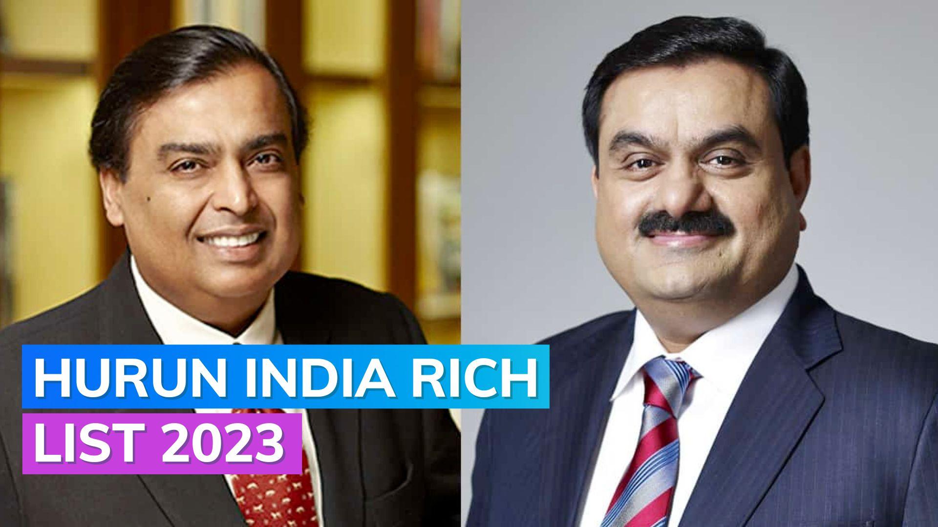 Hurun India rich list: Mukesh Ambani surpasses Gautam Adani to claim the title | Editorji