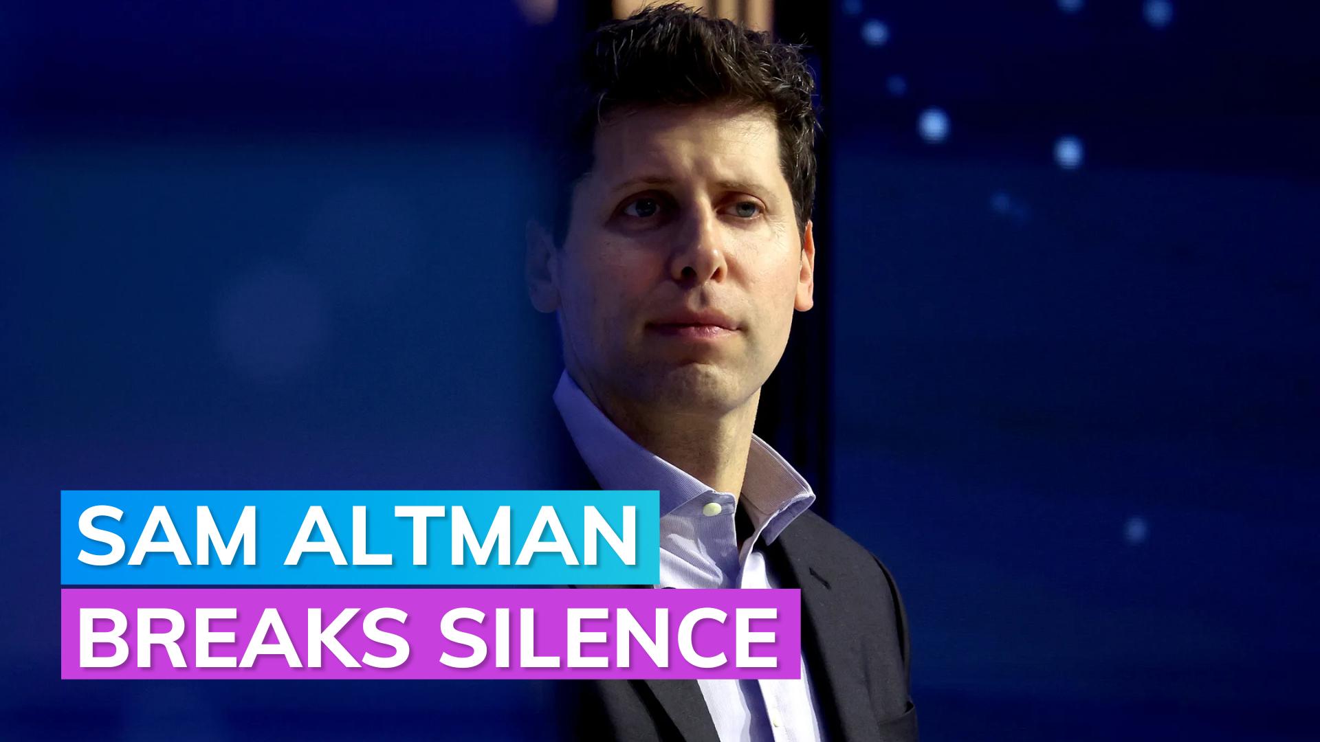 Sam Altman reacts to OpenAI ouster: Calls it a ‘weird experience ...