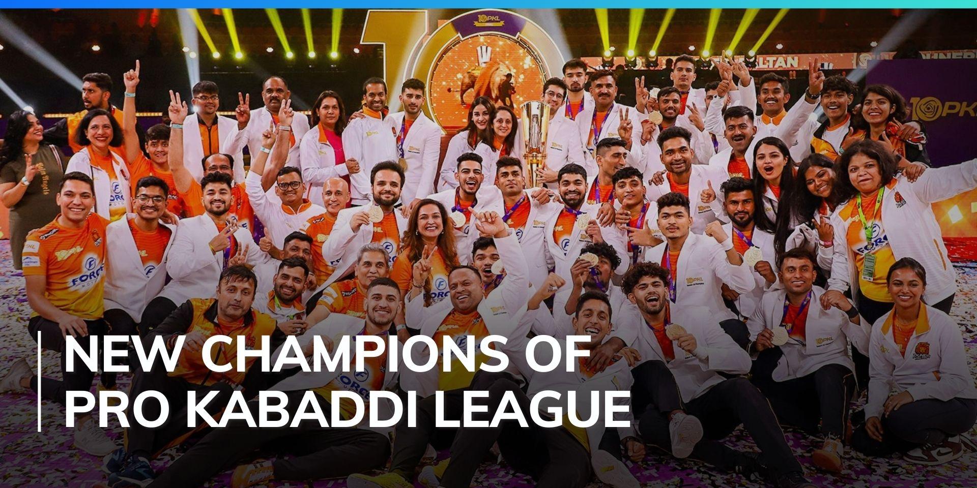 Pro Kabaddi League: Puneri Paltan outplay Haryana Steelers to lift ...