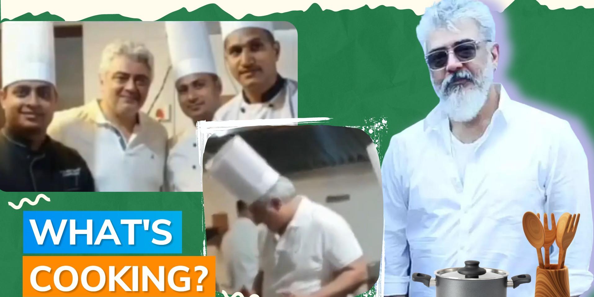 Ajith Kumar turns chef at a local restaurant in Nepal, poses with fans ...