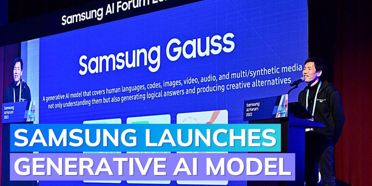 Samsung Gauss generative AI model announced: See what it can do | Editorji