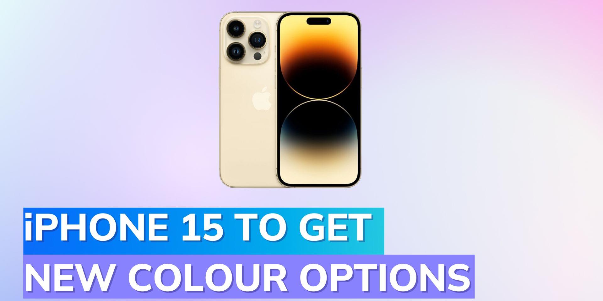 Apple iPhone 15 Pro may replace 2 colour options- gold and purple with ...