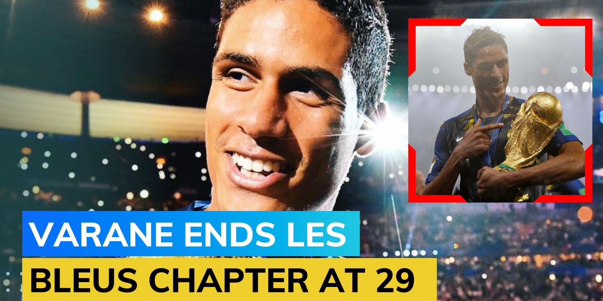 Raphael Varane announces retirement from International football | Editorji