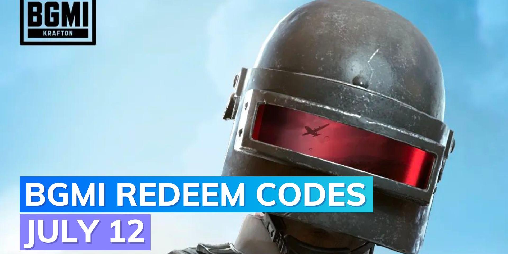 BGMI redeem codes Today 12 July 2023: Get gifts & weapons | Editorji