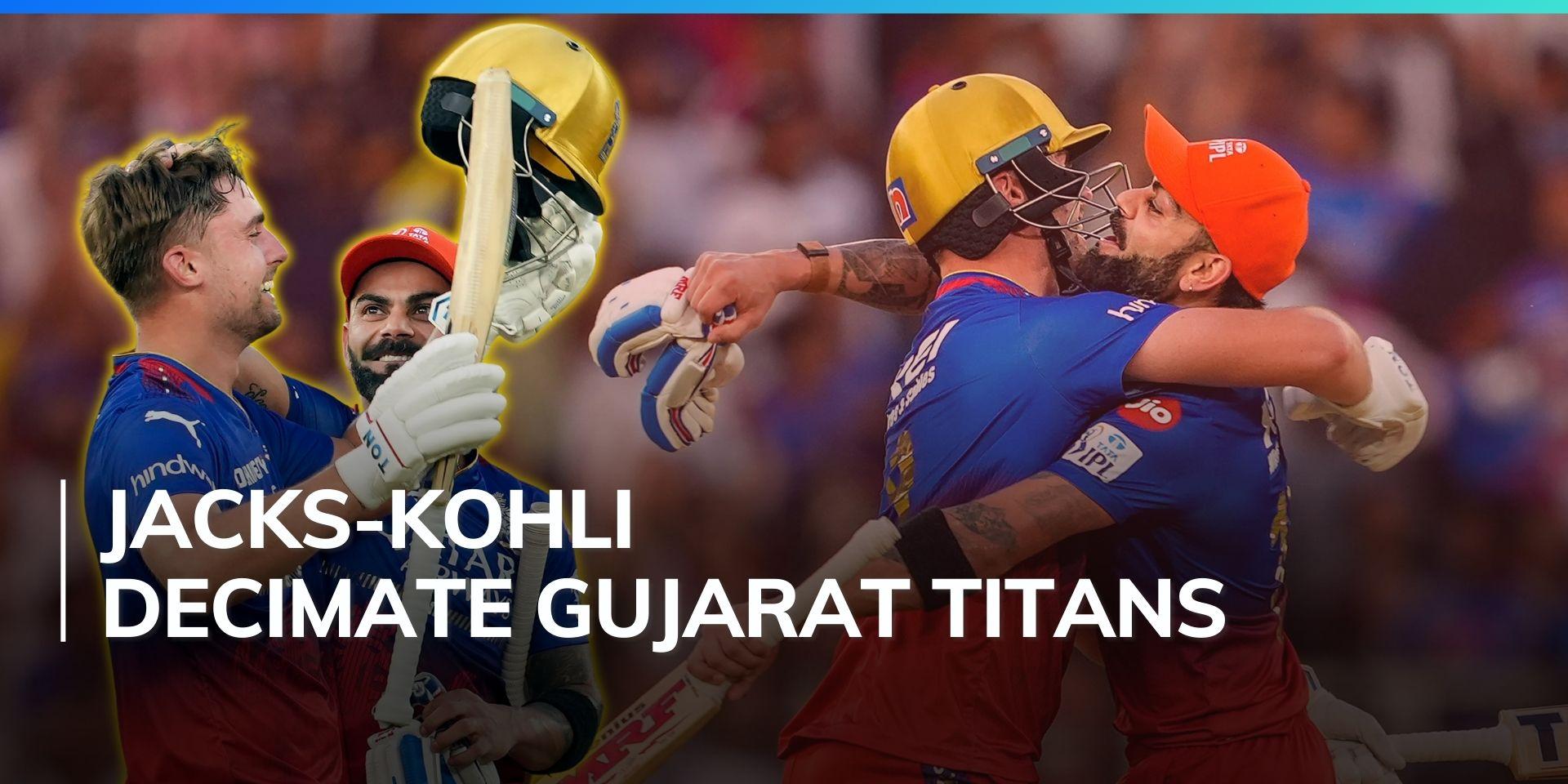 IPL 2024, GT vs RCB: Virat Kohli and Will Jacks storm hits Ahmedabad; Bengaluru thrash Gujarat ...