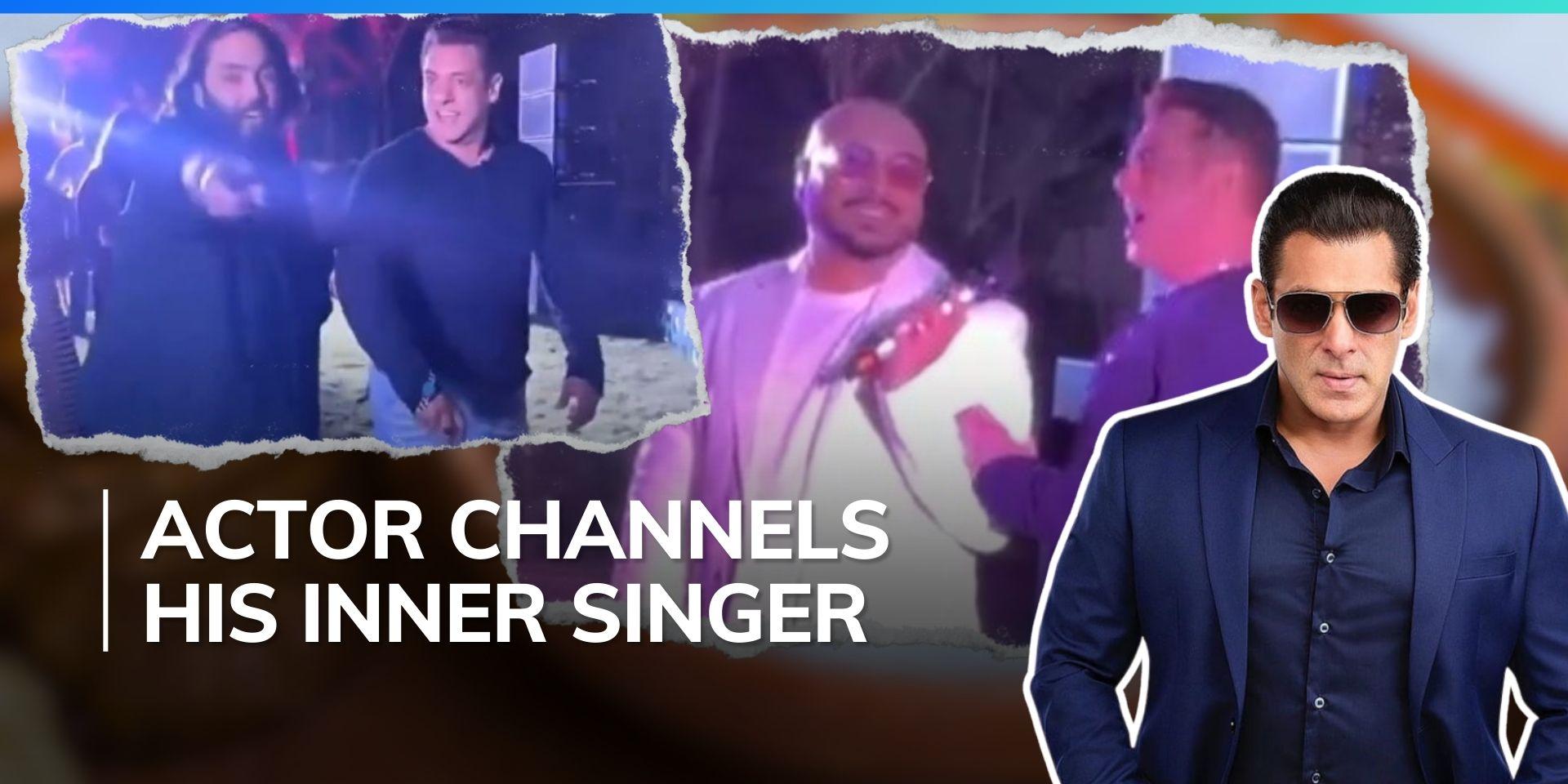 WATCH: Salman Khan croons ‘Saari Duniya Jala Denge’ with B Praak at ...