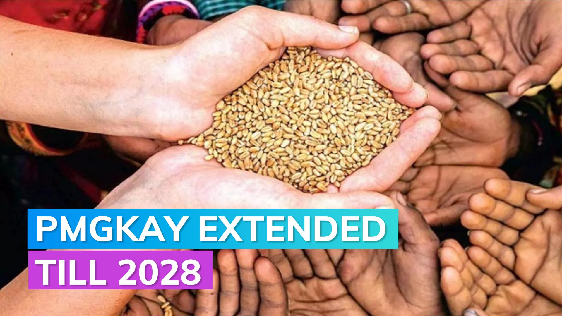 Union cabinet extends PMGKAY: Free ration scheme for 81 crore till 2028 | Editorji
