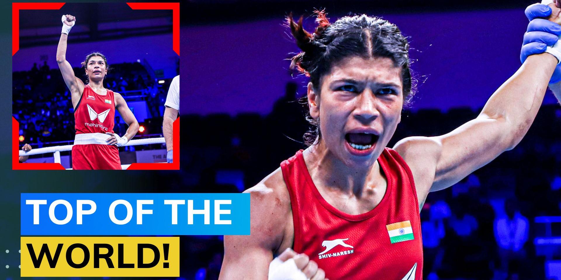 Pugilist Nikhat Zareen clinches second World Boxing Championships title ...