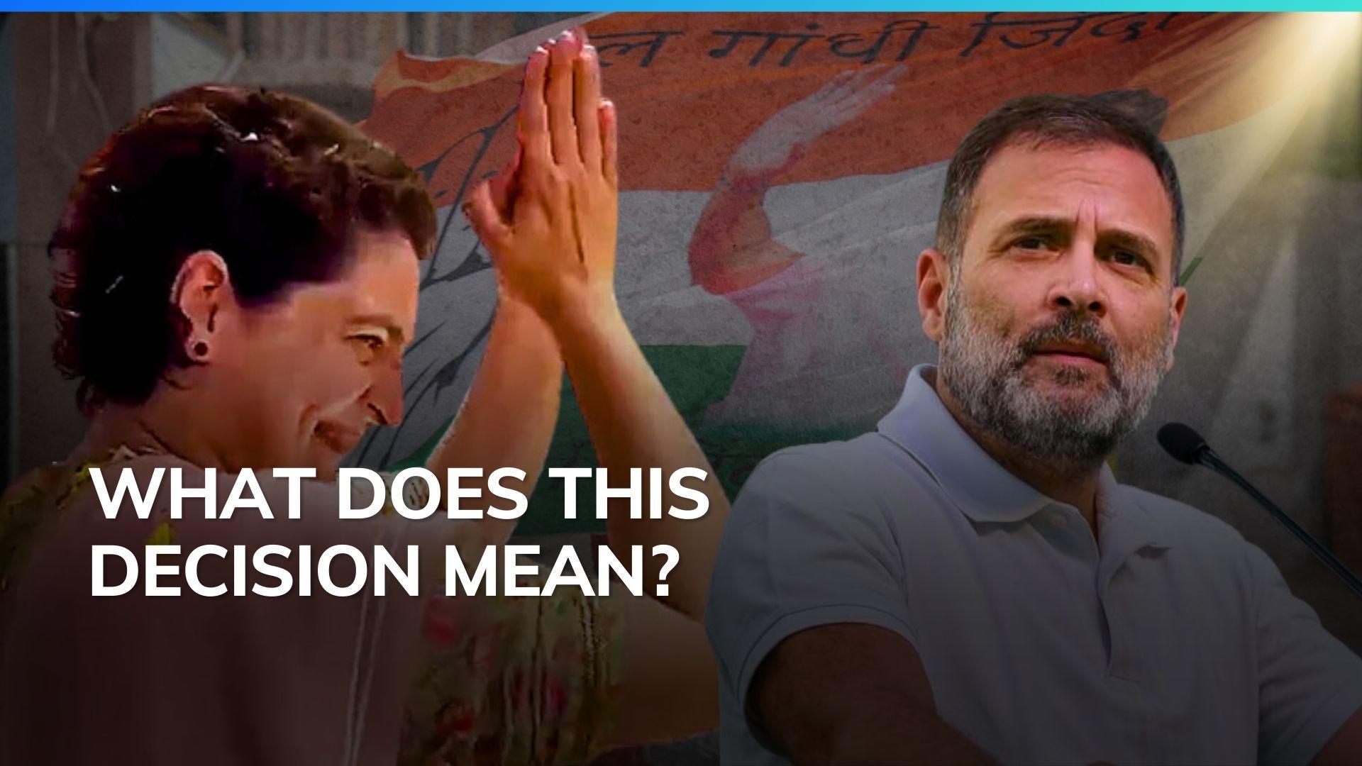 Why Rahul Gandhi picked Raebareli & Priyanka backed off | Explained | Editorji