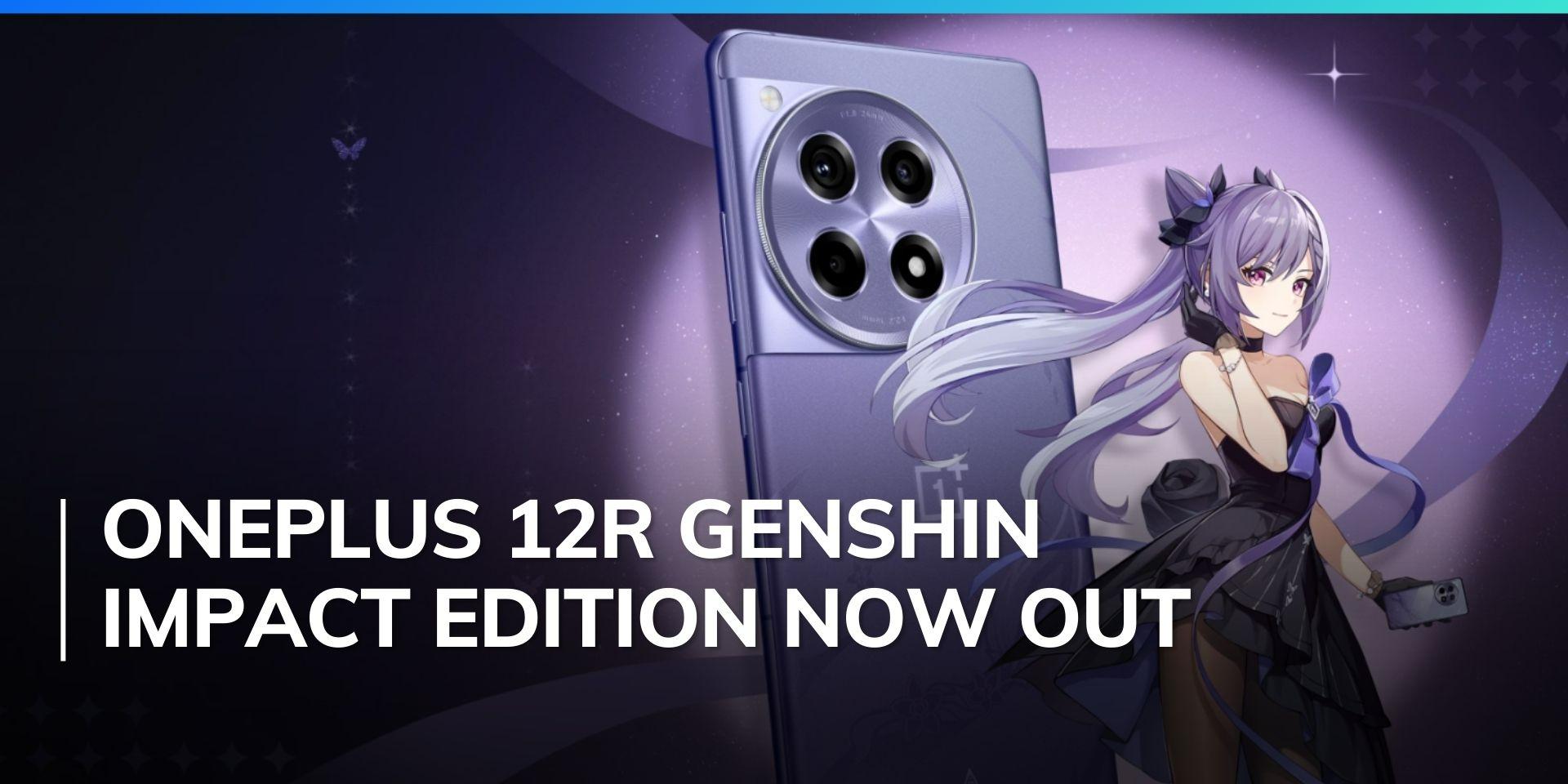 OnePlus 12R Genshin Impact special edition phone launched, Open Sale now live; Check out specs ...