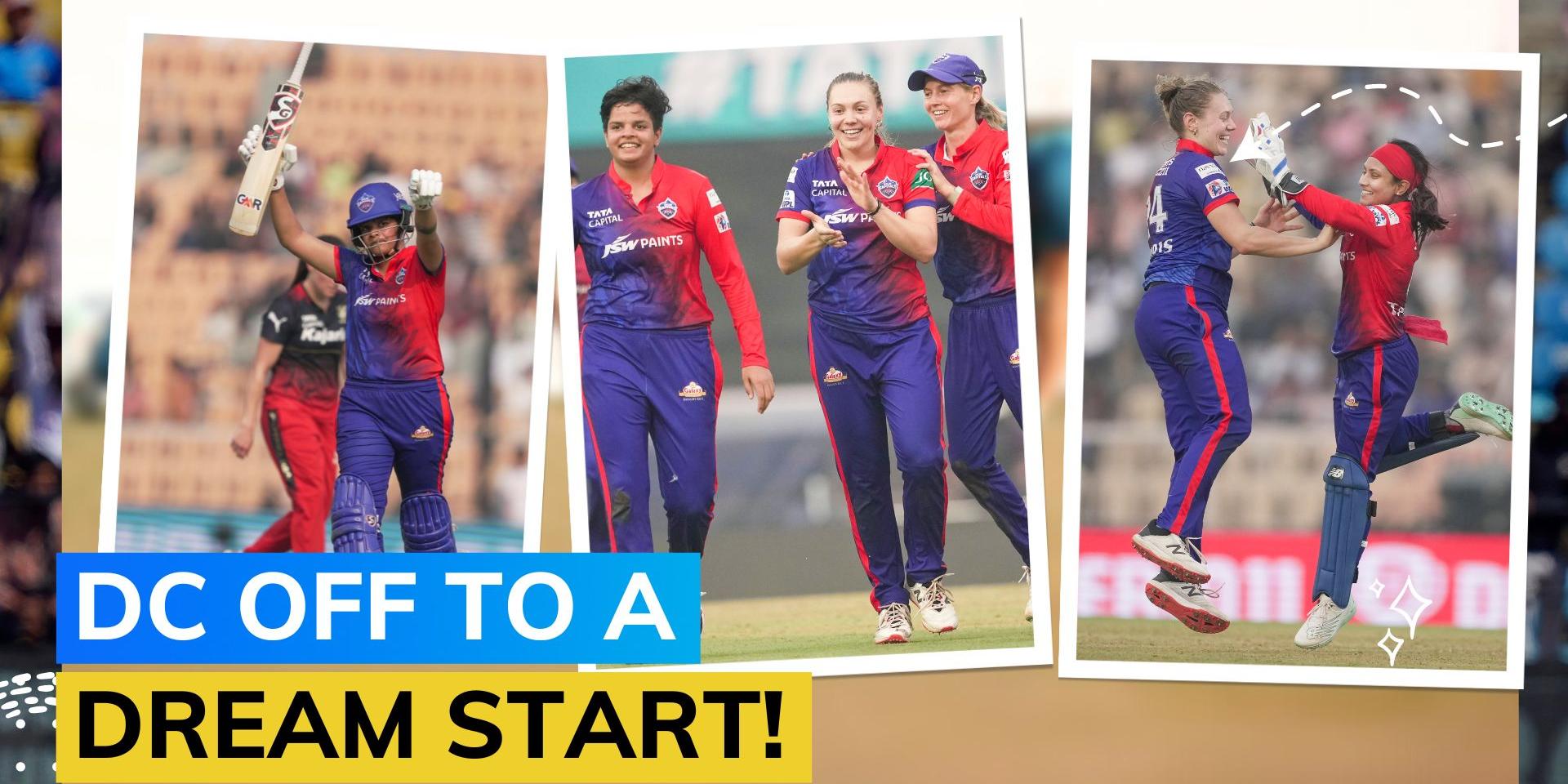 WPL 2023: Shafali Verma & Meg Lanning inspire Delhi to a 60 run victory against RCB | Editorji