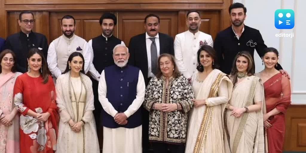 Kapoor Family Including Ranbir, Alia Meets PM Modi In Delhi | Editorji