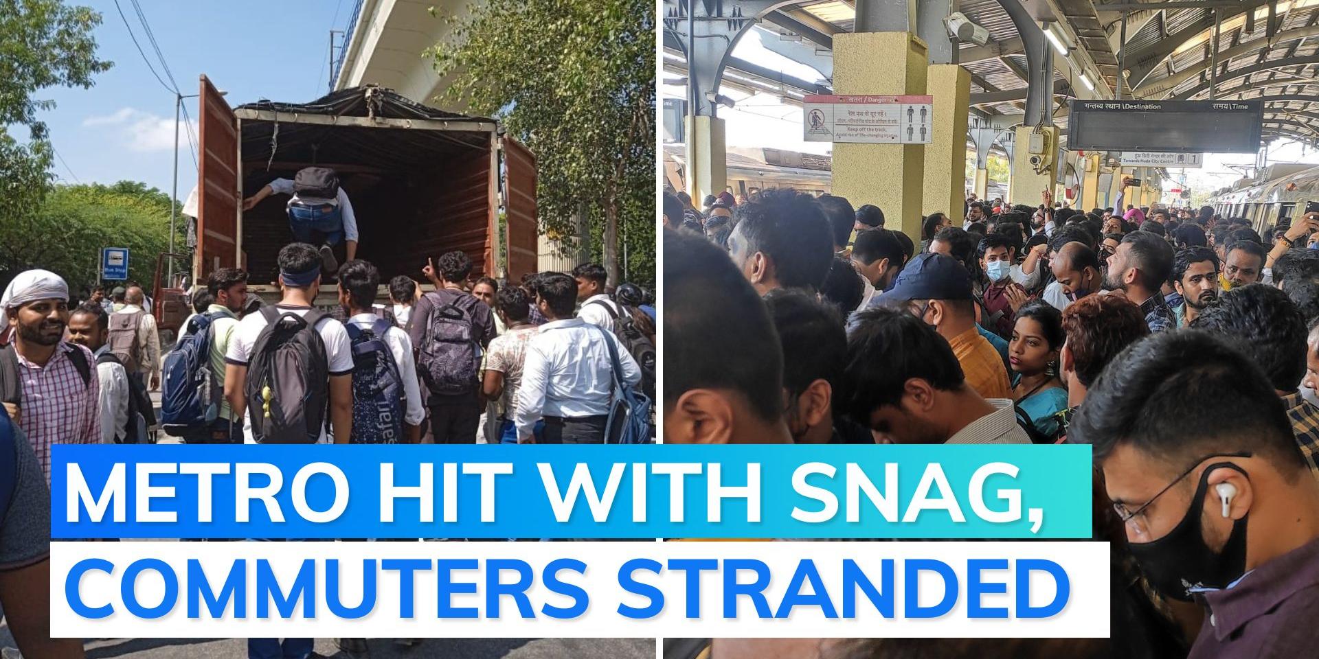 Delhi metro users face delay after yellow line hit with a snag, normal service resumes after 3 ...