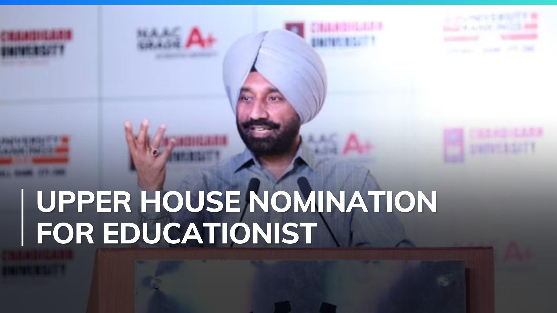 Who is Satnam Singh Sandhu, newest nominated member of Rajya Sabha ...