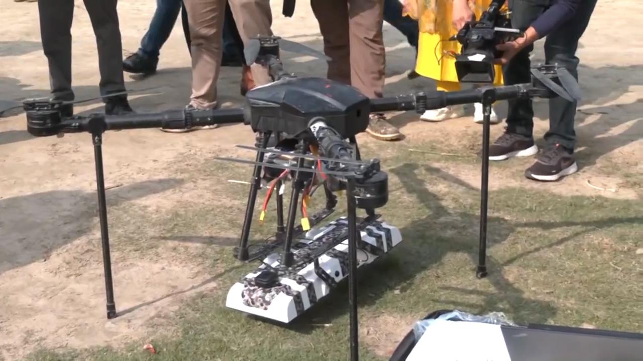 UP Police deploys AI-based anti-mine drones to ensure security at ...