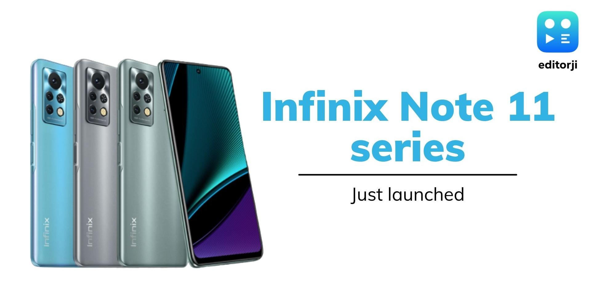 Infinix Note 11, Infinix Note 11S smartphones launched in India: check ...