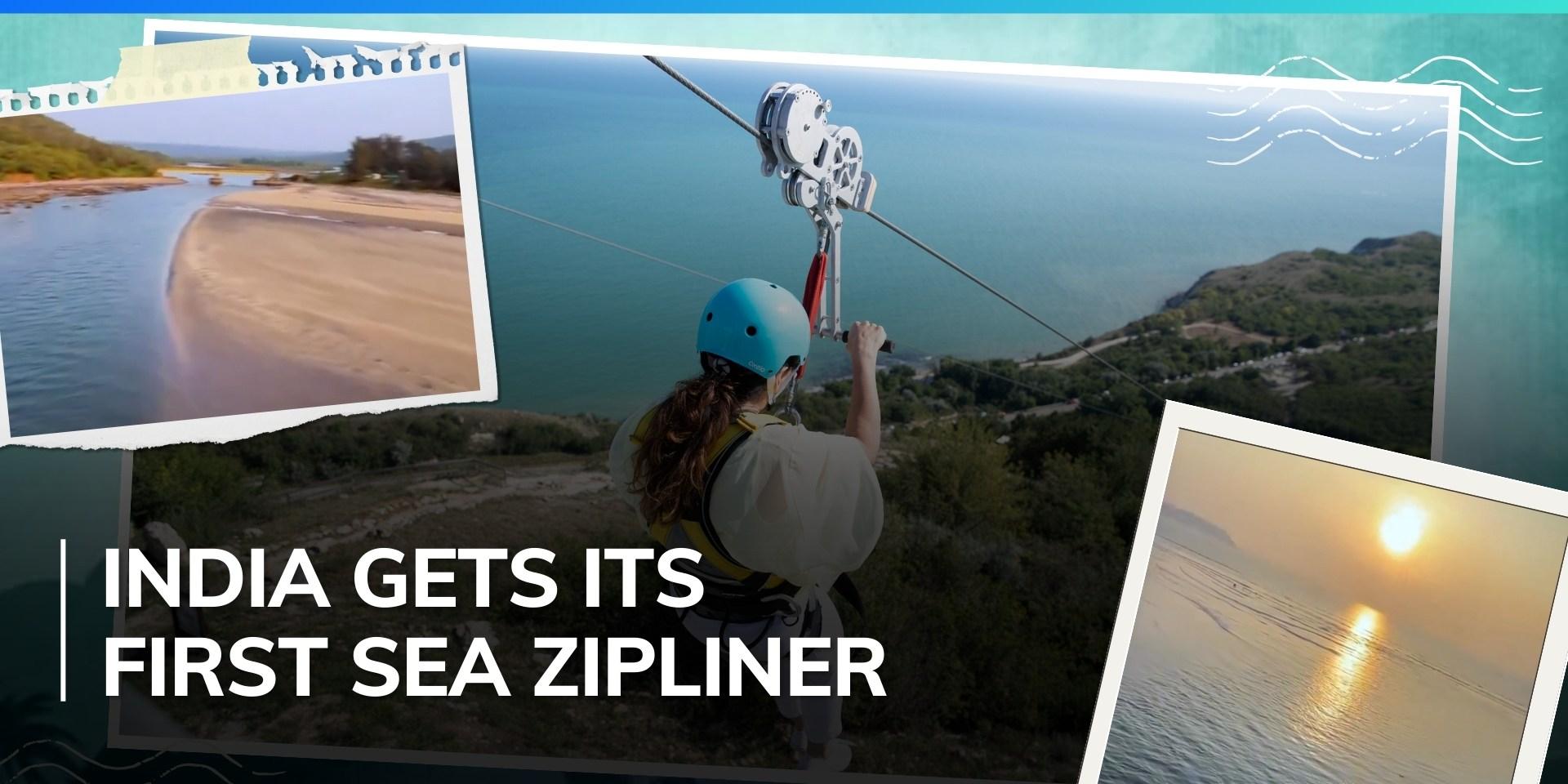 India‘s first sea zipline: Visit Ratnagiri for a unique experience, here is all you need to know ...