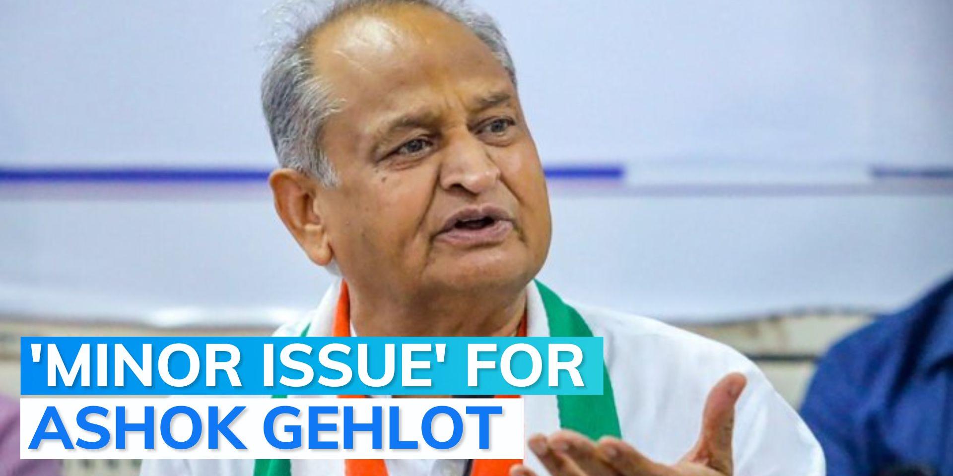Rajasthan crisis: Ashok Gehlot in Delhi, to meet Congress chief Sonia Gandhi | Editorji