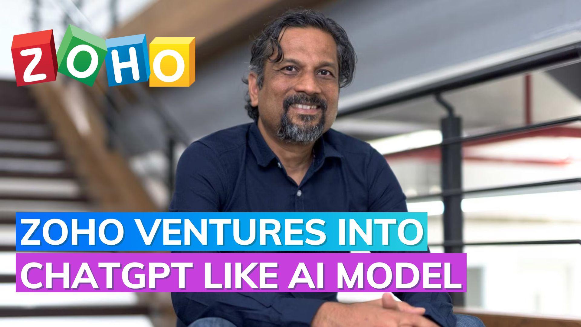 After Sam Altman‘s ’hopeless‘ comment, India’s Zoho announces building ...